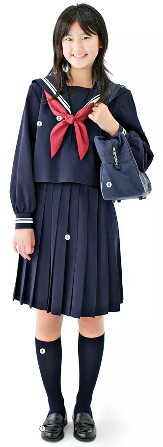 Sir Fuchu: Traditioneel schooluniform in Japan