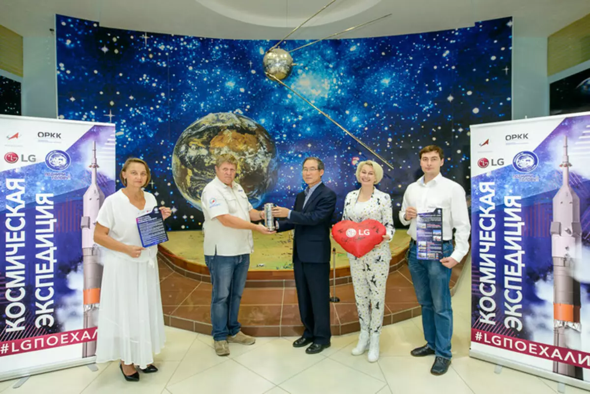 LG e Orcq inviato a Baikonur 