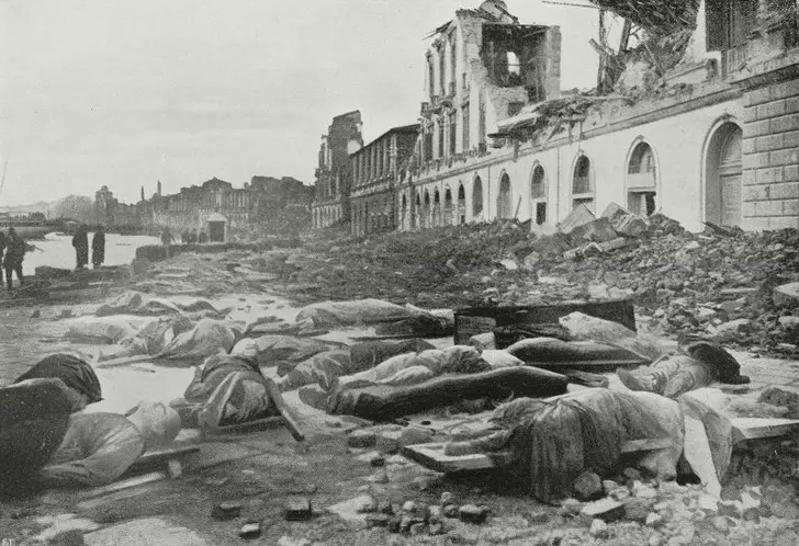 Foto №1 - Sejarah Guncangan: 10 Paling Destruktif Gempa Bumi XX dan XXI berabad-abad