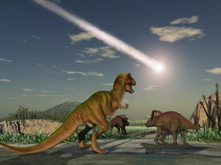 Fejn wasal l-asteroid minn dinosawri