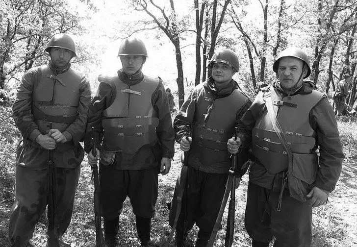 Foto №6 - "Pacir Infanteria": forces especials soviètiques per a l'assalt a les ciutats alemanyes-fortaleses