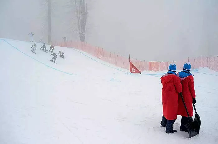 Foto №1 - kepiye sukarelawan kerja ing Olimpiade ing Sochi