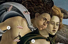 4 - 14 - 14 karaktere enkriptatutako Venus Botticelli-n enkriptatuta