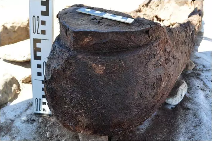 Fotografija številka 1 - Neobičajna pokop je bila najdena v Altai