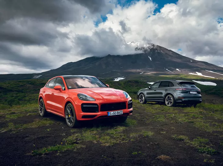 Resim №1 - Porsche Cayenne Coupe: Teknik bir destek içinde dikiş