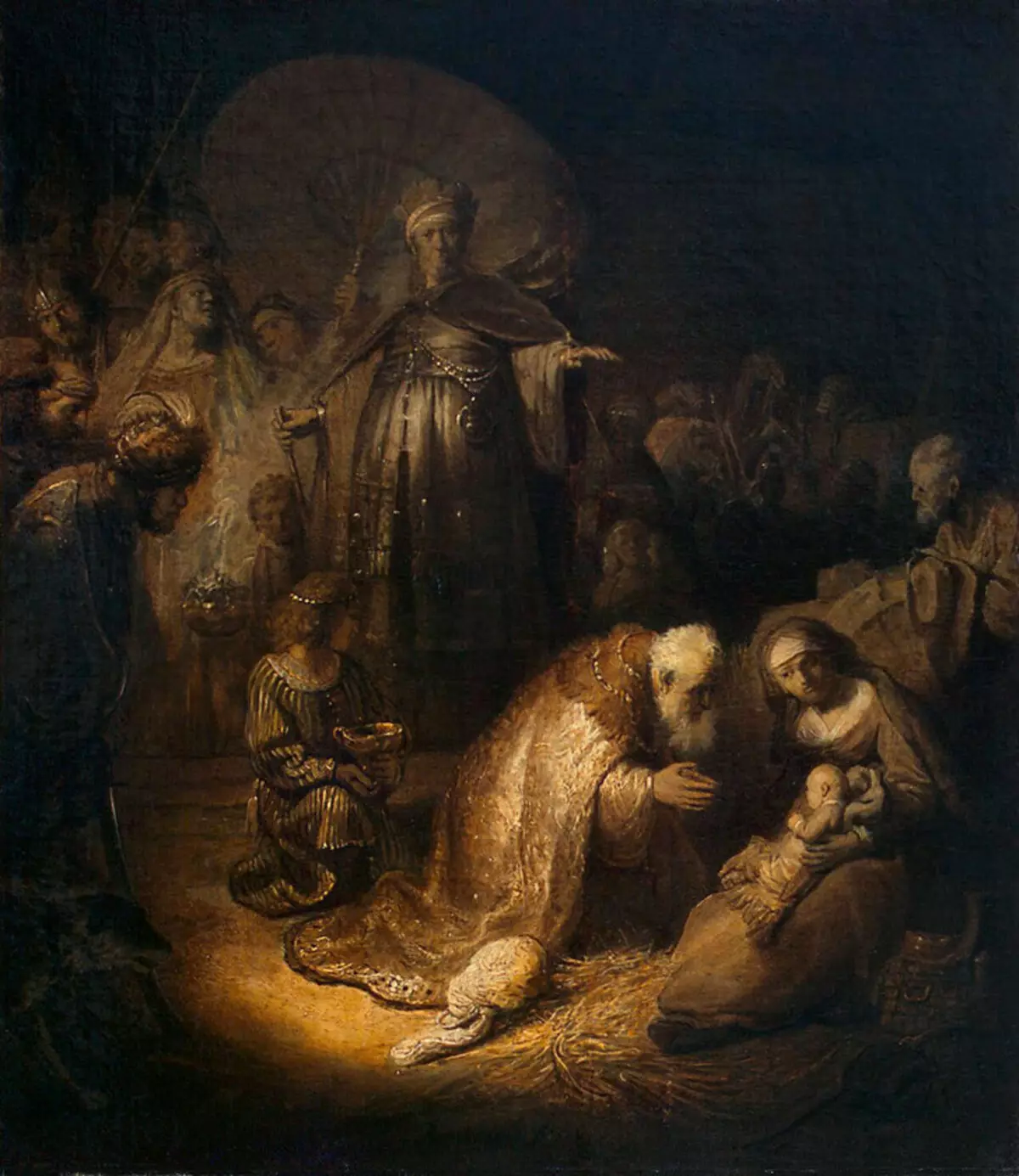 ፎቶ №1 - Rembrandt መካከል የጠፋ ስዕል ተደርጎ ቅጥር ጀምሮ ወድቆ በኋላ አልተገኘም