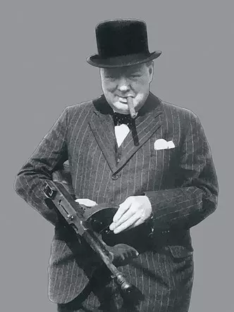 Լուսանկարը թիվ 2 - V նշանակում է հաղթանակ: 7 առասպել Sir Winston Churchill