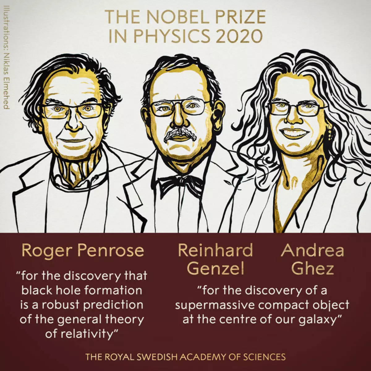 Nuotrauka №1 - Nobelio fizikos premija skiriama už juodųjų skylių tyrimą