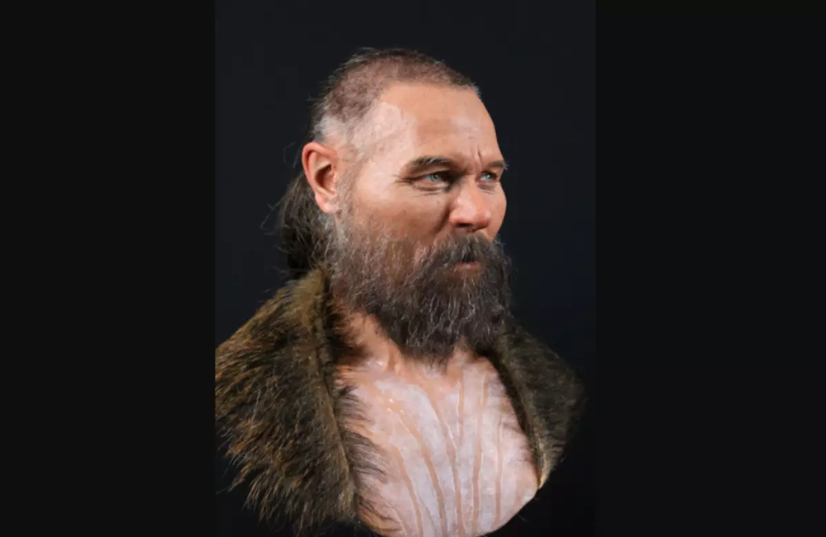 Рекреирано лице древног становника Шведске