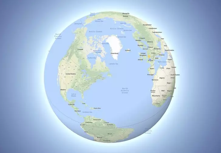 V Mapách Google udělal pozemní kolo