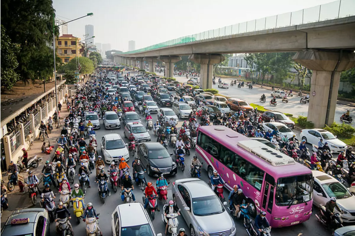 Foto №1 - Hanoi ametivõimud soovivad mootorrattaid keelata