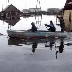 Foto №1 - Översvämning i Yakutia