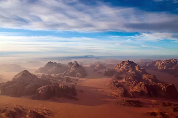 Wadi Ram: Martian Landschaften op der Äerd 36200_1