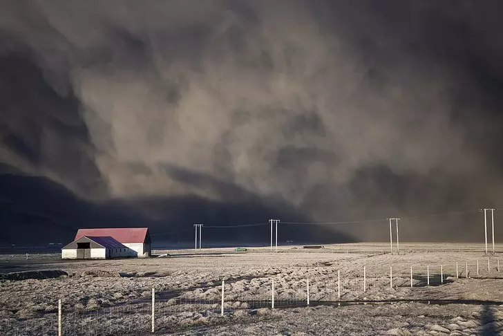 Foto №1 - As cinzas das antigas erupcións de Kamchatka voaron a Noruega