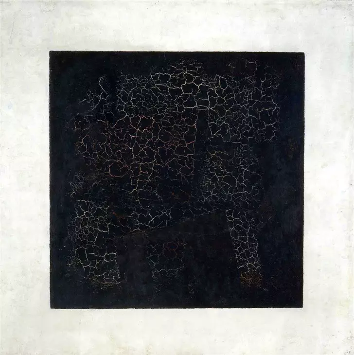Onder het Black Square vond Malevich nog twee afbeeldingen 39648_1