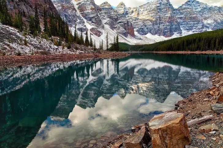 Photo number 1 - place of the day. Valley of Ten Peaks (Canada)