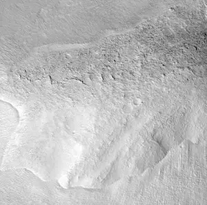 Foto nummer 1 - Water werd gevonden onder het oppervlak van Mars