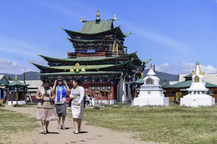 Foto №1 - Excursão ao Lago Baikal. Parte 7: Ivolginsky Datsan