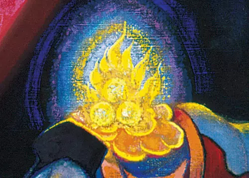2. argazki zenbakia - Mendi hobeak: Nikolai Roerich-ek maisu magikoak sortzeko utzi zuen