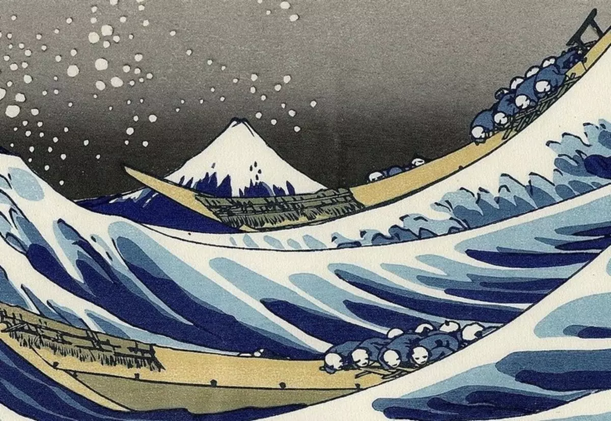 ფოტო ნომერი 3 - კულტურული კოდი: იაპონიის ხელოვნების ყველაზე ცნობილი ტალღის 7 საიდუმლო