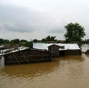 Foto №1 - pärast Hiina üleujutatud Nepali