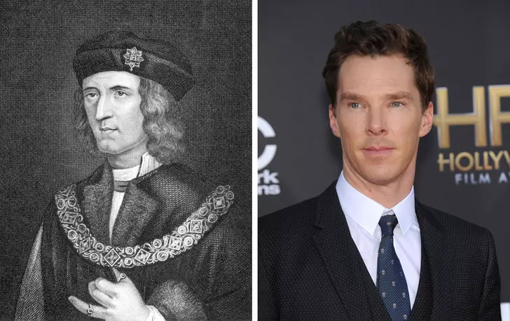 Llun №1 - Roedd Benedict Cumberbatch yn cyfrif am frawd eilaidd Richard III