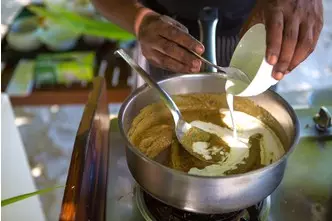 사진 번호 10 - 몰디브 요리사의 조리법에 참치가있는 카레