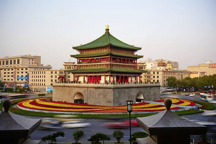 6 nuotraukų numeris - pasaulių sostinė: tikros vertybės ir Imperijos didybė senovės sostinės Kinijos