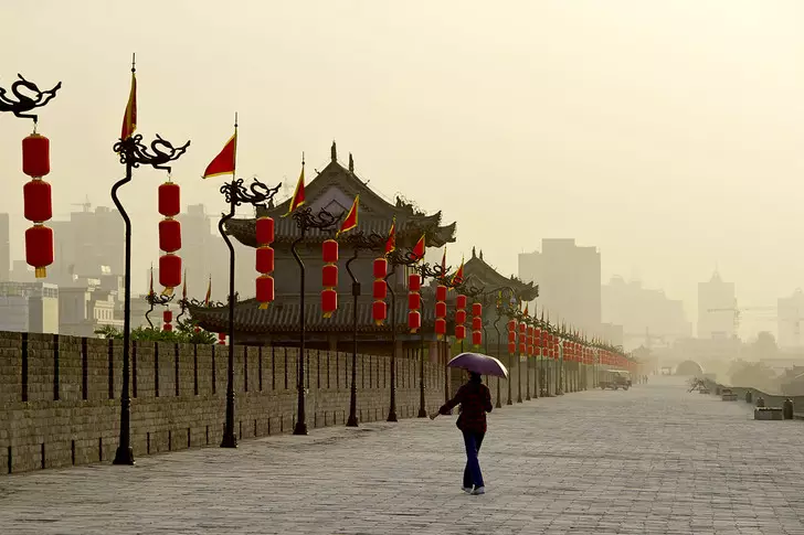 Photo Nummer 4 - d'Haaptstad vun der Welten: richteg Wäerter an keeserlech Gréisst vun der antike Haaptstad vu China