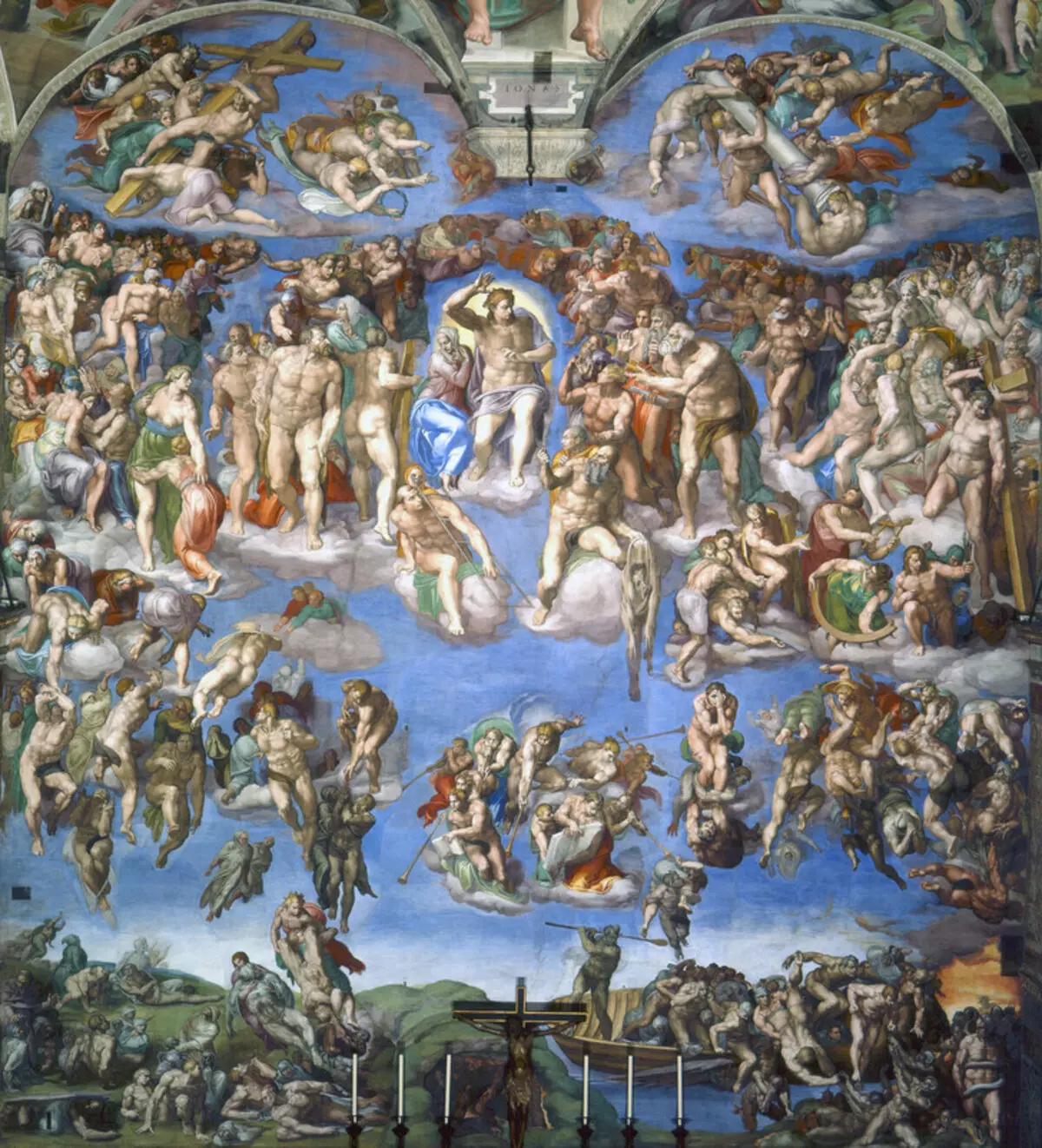 Се обижда на художника: 7 тайни "Страшен съд" на Микеланджело