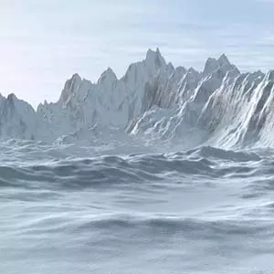 Valokuva numero 1 - Etelämantereen sulaa kauhealla nopeudella