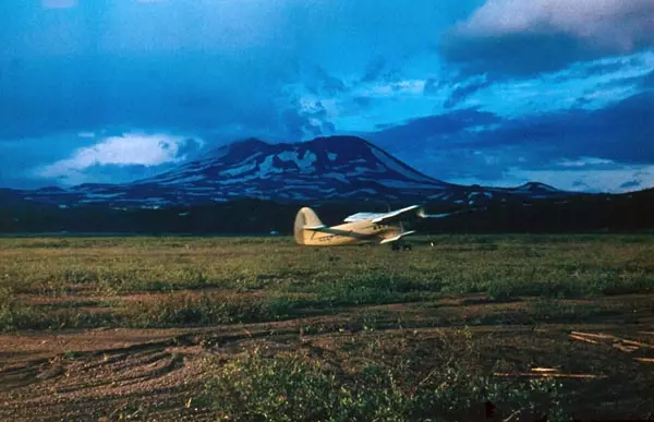 eruptions کے بغیر Kamchatka.