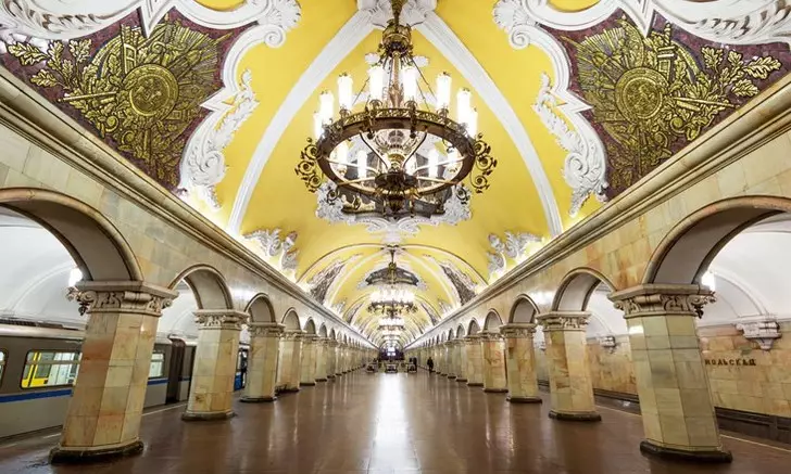Photo number 1 - underground palaces and not only: the most beautiful metro station in the world