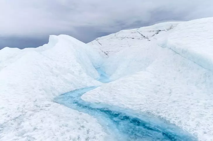 Foto №1 - Canyons onder die dikte van die ys, op band opgeneem die eilande en ander geografiese ontdekkings van die XXI eeu