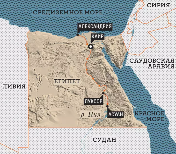 Numero ng larawan 18 - limang yugto ng Ehipto: mula sa Alexandria hanggang Aswan - pag-aampon ng hindi maiiwasan