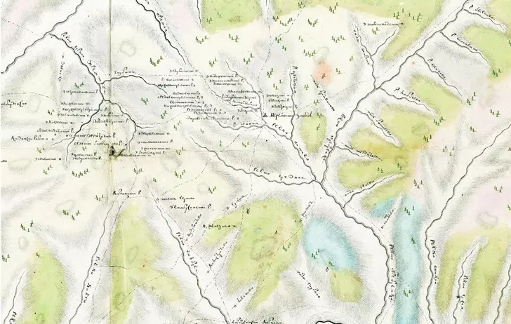 Argazkia №1 - Txartel zaharraren misterioa: nola agertu zen lehen mapa geologikoa Errusiaren historian