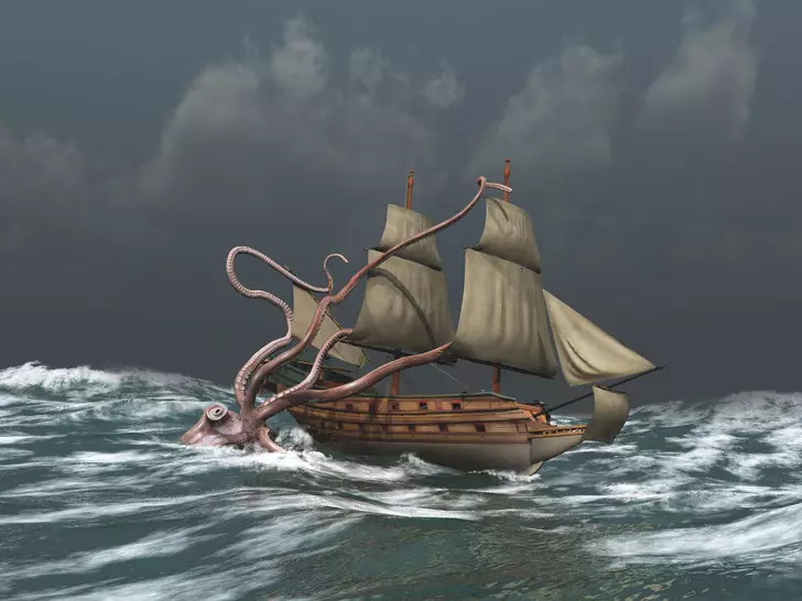 Photo №1 - Oceanologer fortalte hvor de skulle finne Kraken