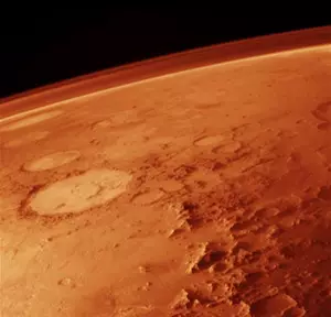 تصویر №1 - مریخ پر آب و ہوا حال ہی میں بدل گیا