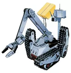 Kuva №4 - Robotti, joka auttaa taistelijaa
